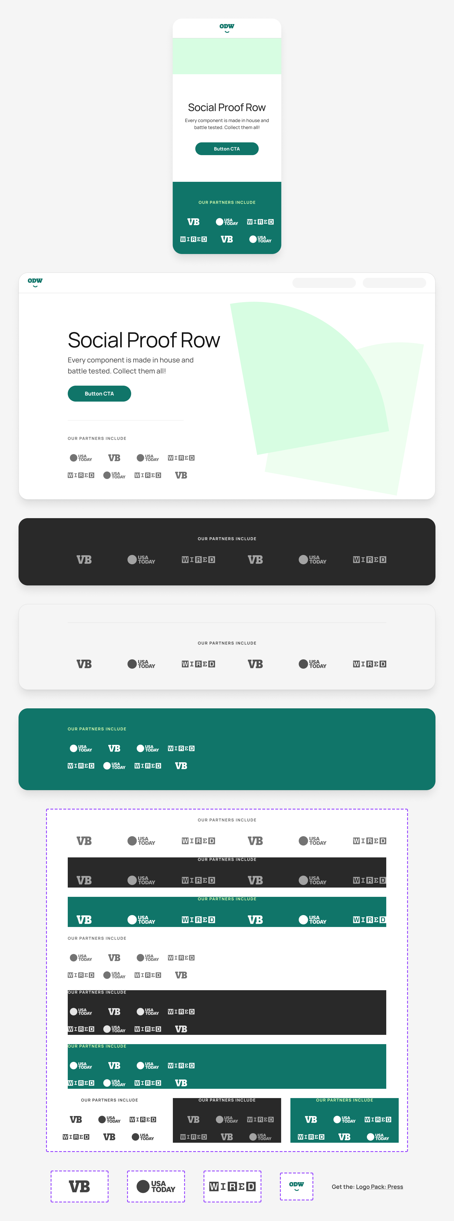 Figma Social Proof Logo Row, Layout Component | Component Collector ... Figma Social Proof Logo Row, Layout Component | Component Collector ...